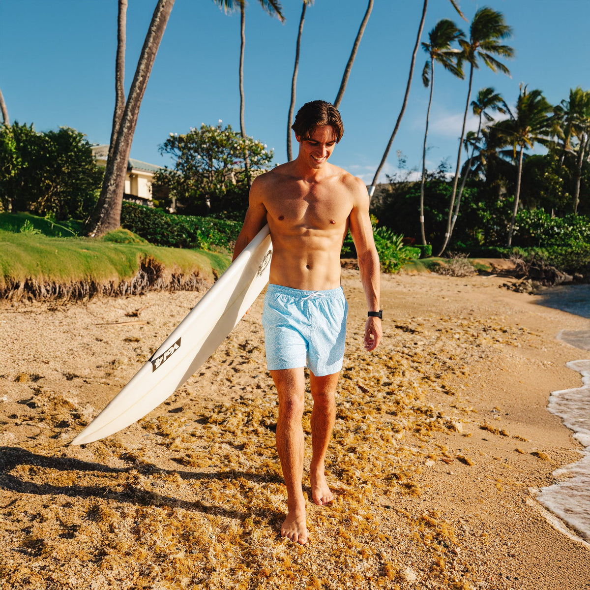 Coral Swim Trunks with Liner – Bermies