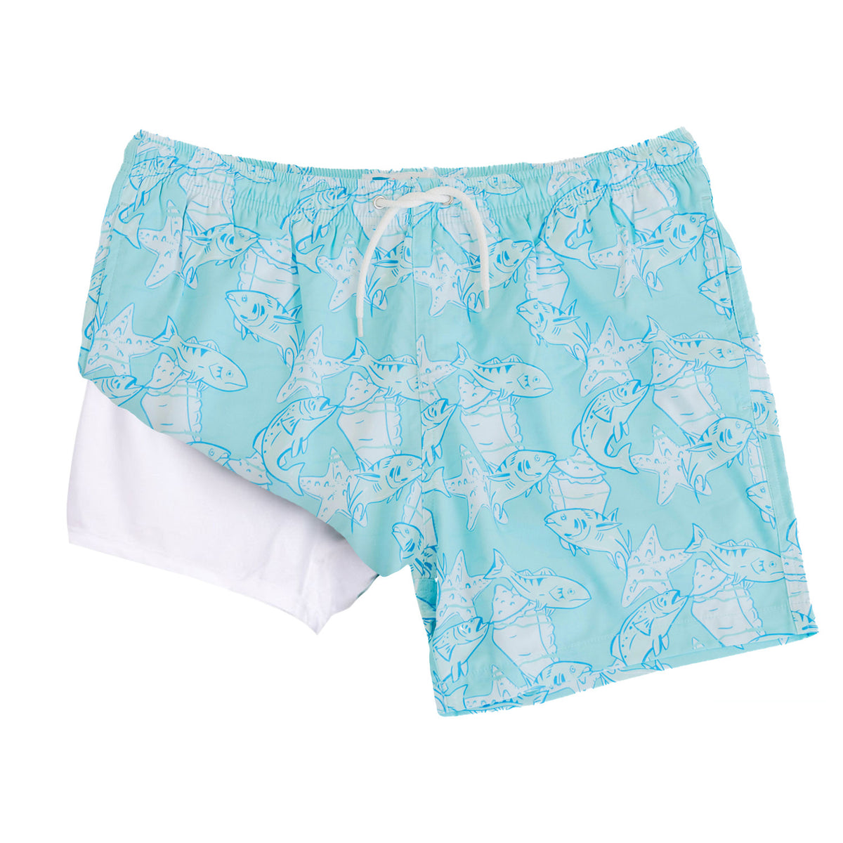 Fish Swim Trunks – Bermies