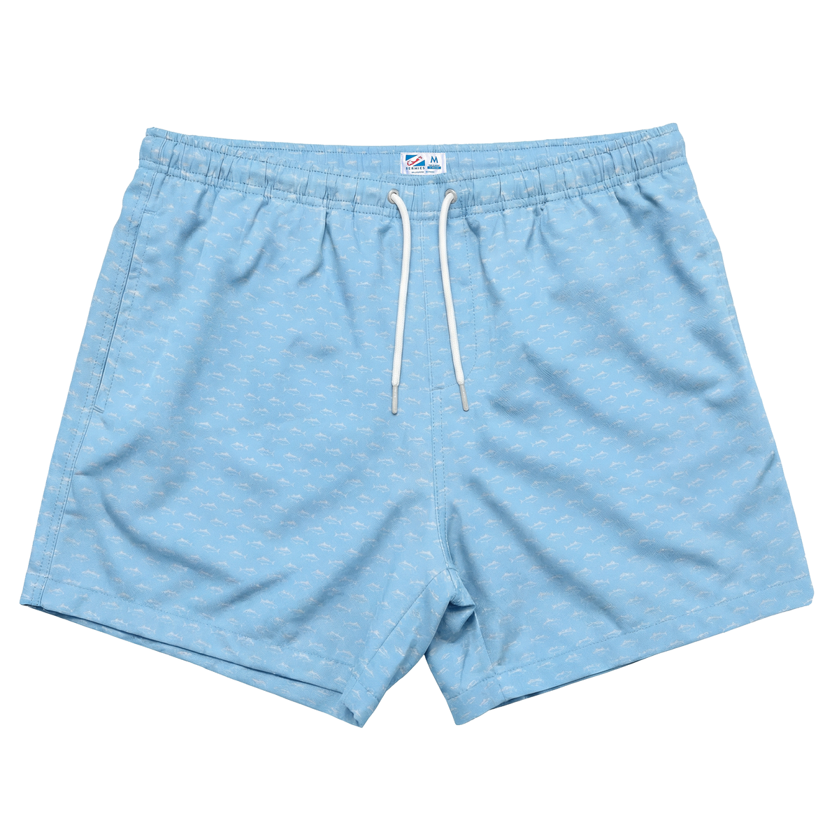 Mesh Liner Fish Swim Trunks – Bermies