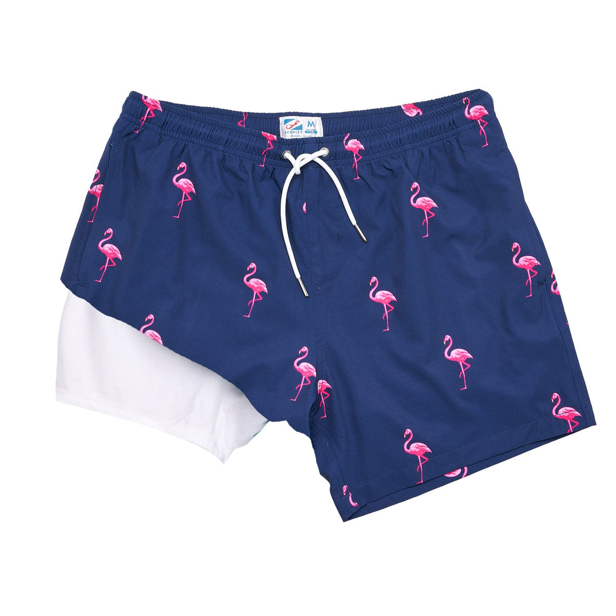 Pink Flamingo Swim Trunks – Bermies