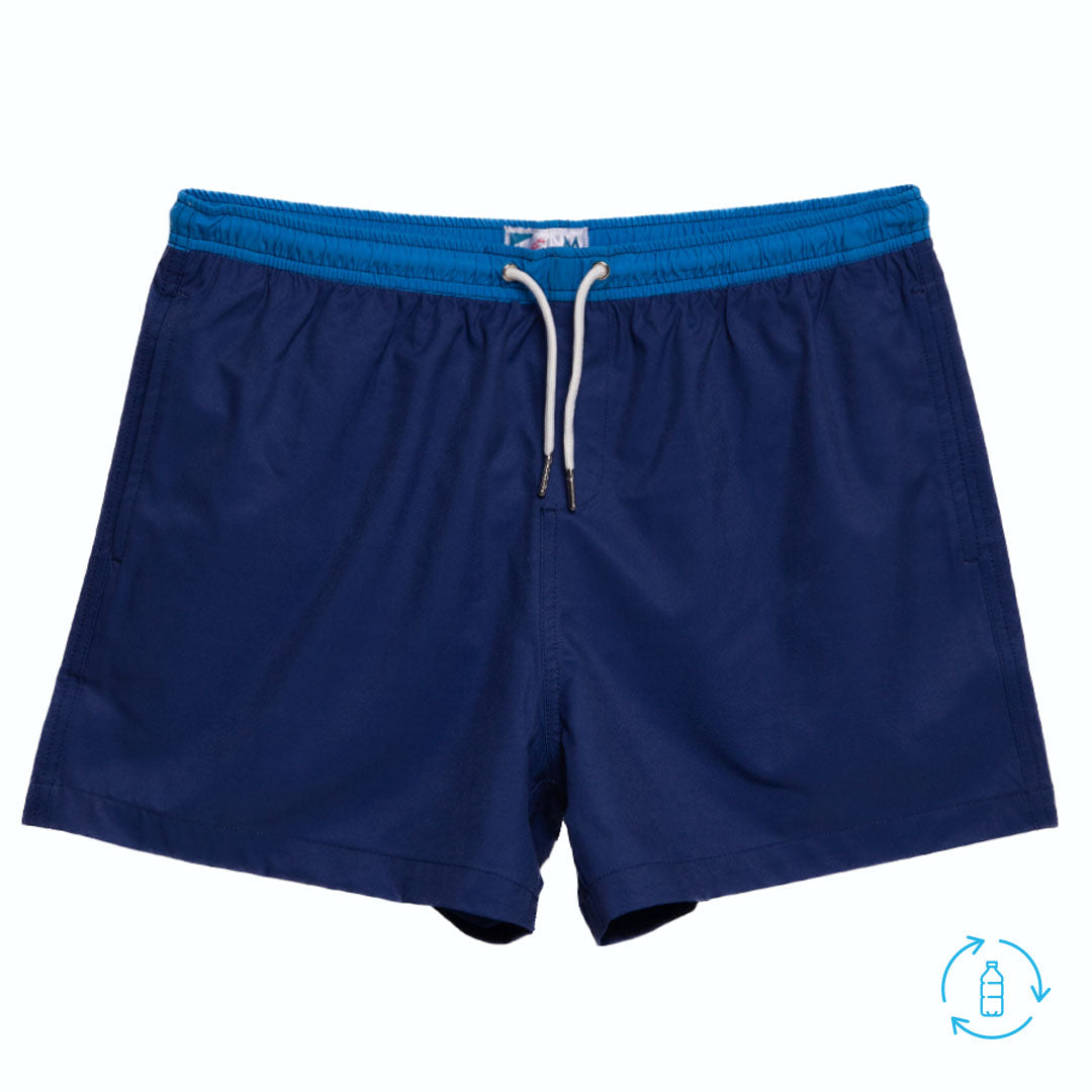 Navy Blue Swim Trunks – Bermies